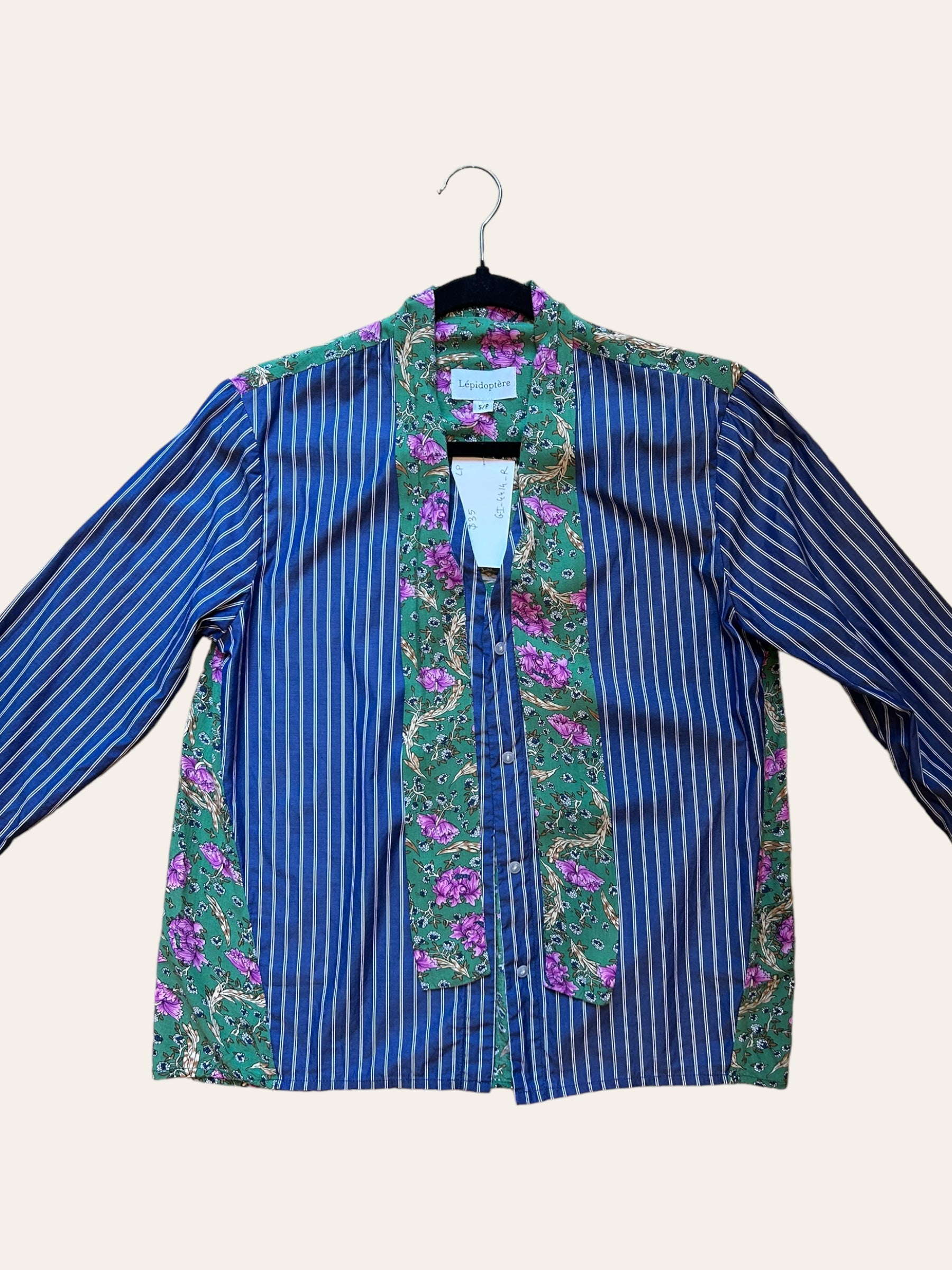 Chemise à raillure Lépidoptère – Les Archives